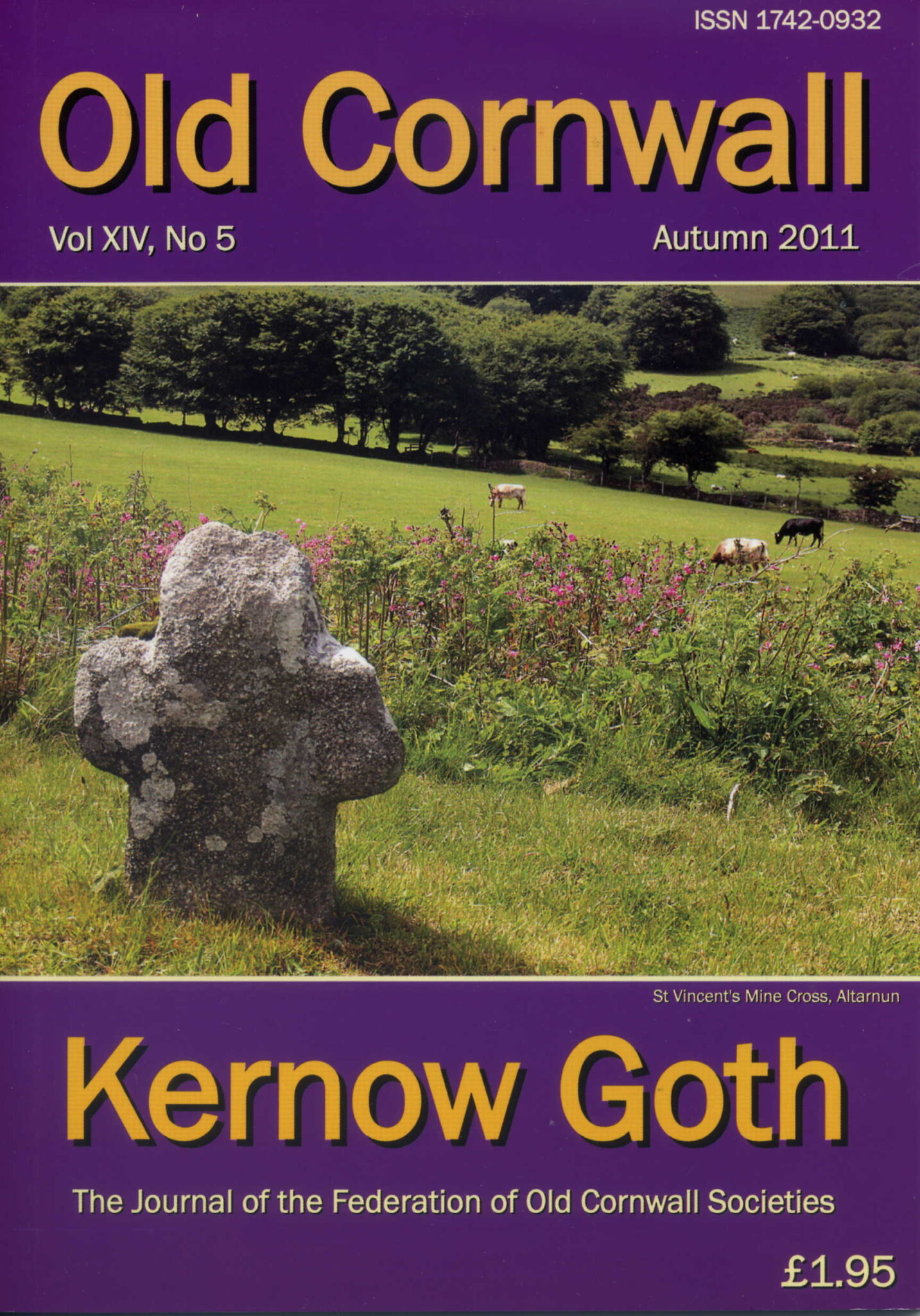 OLD CORNWALL, 14, 5, AUTUMN 2011 – Kernow Goth
