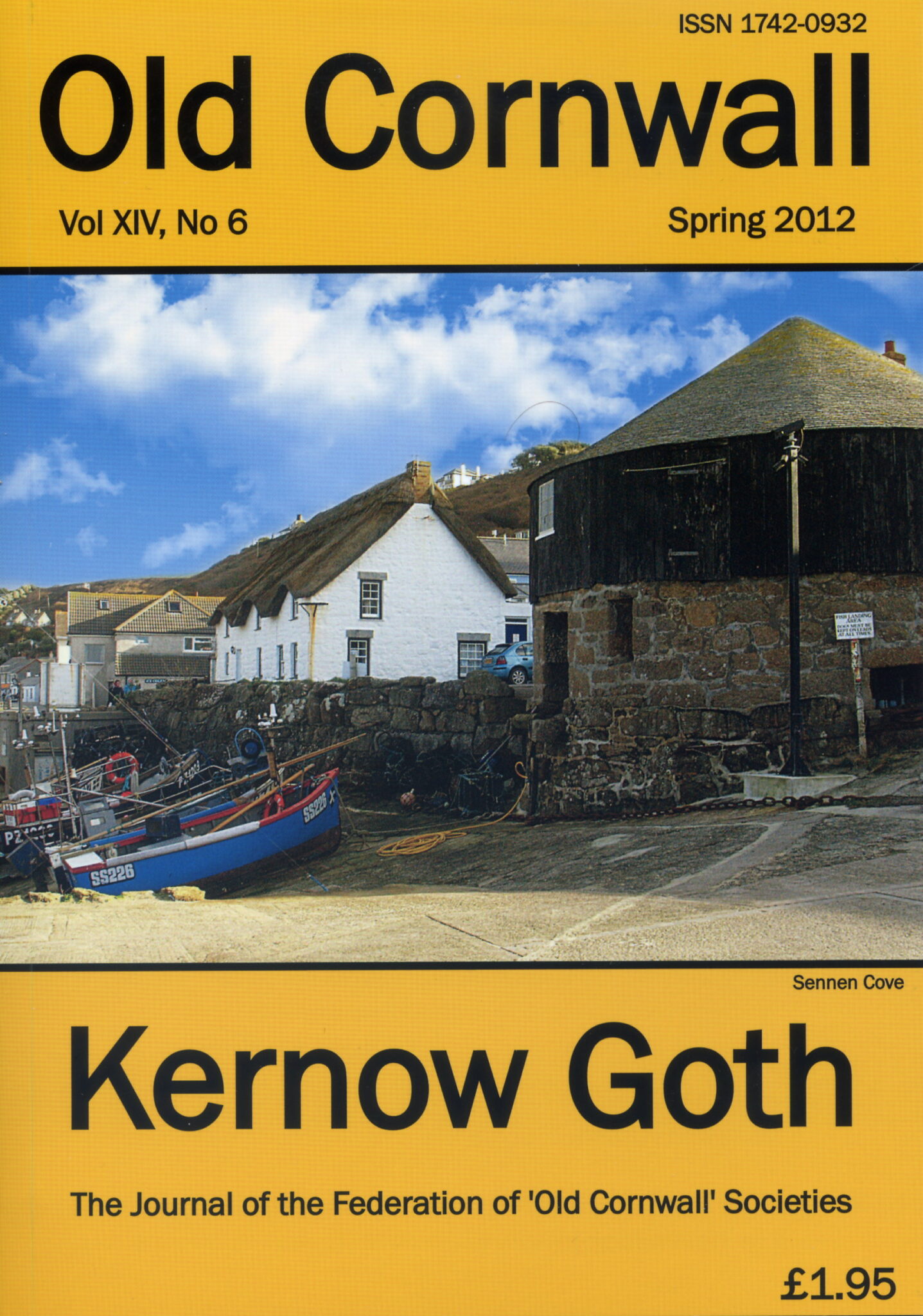 OLD CORNWALL, 14, 6, SPRING 2012 – Kernow Goth